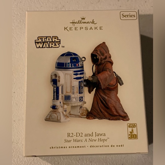 Hallmark | Holiday | 207 Hallmark R2d2 And Jawa Ornament 1th In Star ...